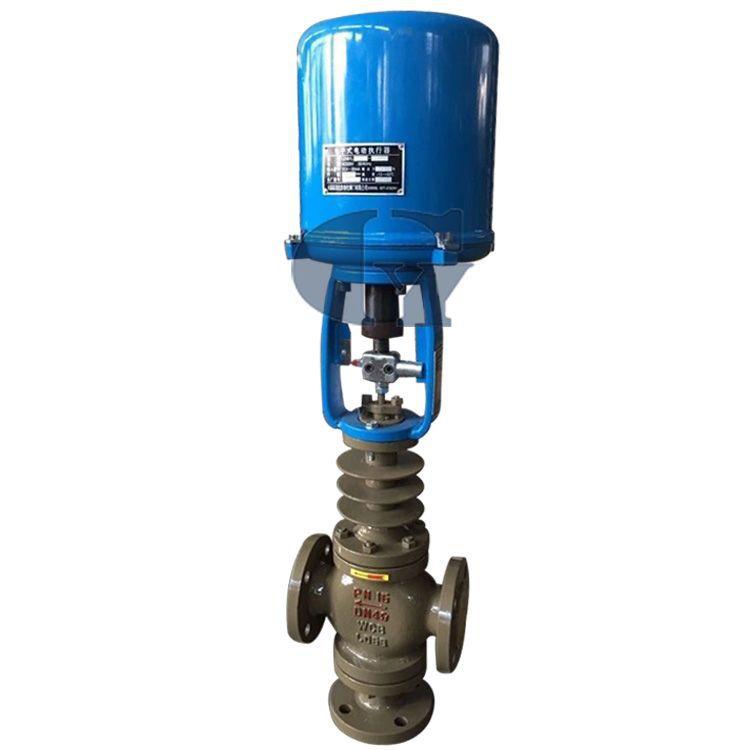 ZDLQ/ZDLX-16C DN65 电子式 电动三通调节阀 电动调节阀-环保在线